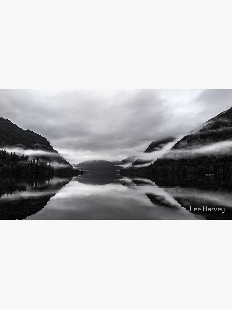 "Mist on Mirror Lake" Sticker for Sale by Shaynelee | Redbubble