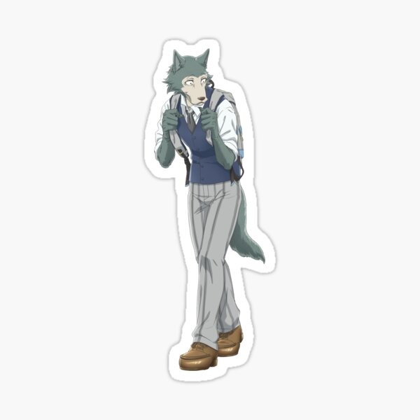 "Beastars Legoshi Full Body #2" Sticker for Sale by thePeachPit | Redbubble