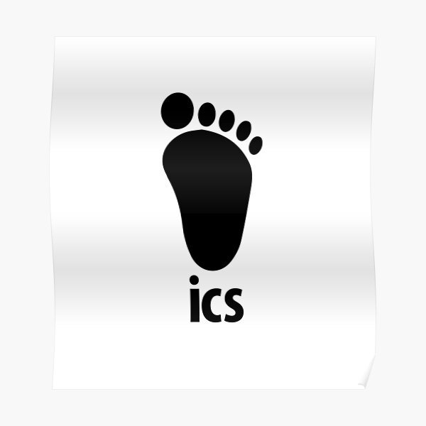 "ICS Logo" Poster by MaelleStore | Redbubble