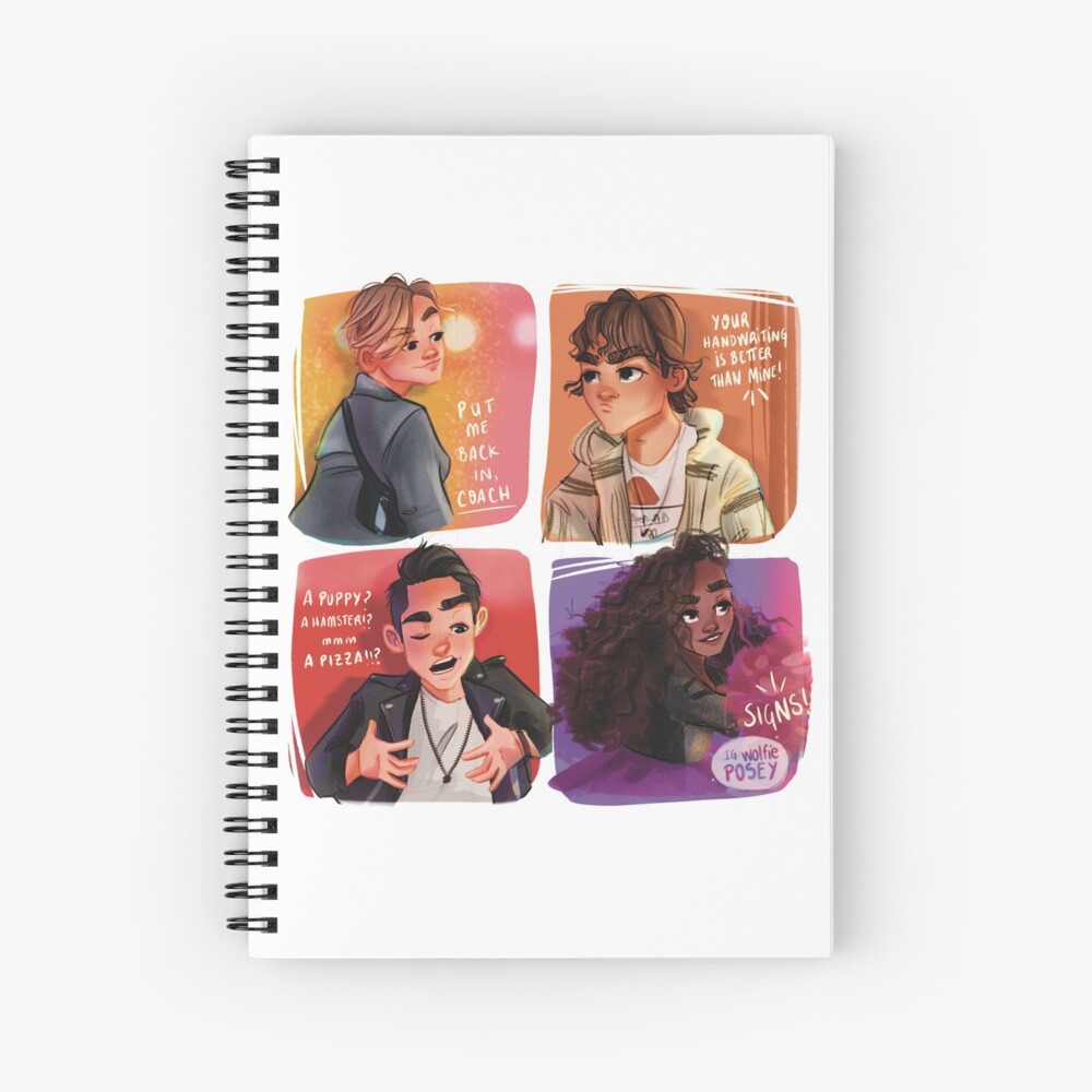 "Julie and the phantoms fanart complete" Spiral Notebook for Sale by ...
