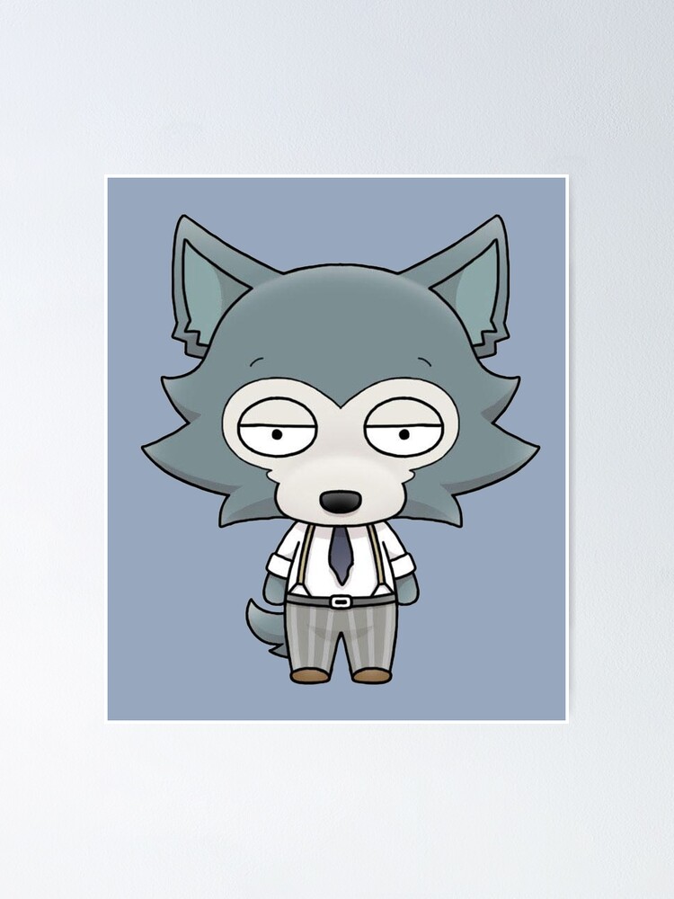 "Beastars Legoshi Chibi" Poster for Sale by thePeachPit | Redbubble