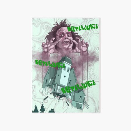 "Beetlejuice (Betelgeuse) Movie Poster" Art Board Print by ...