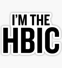 Hbic Stickers | Redbubble