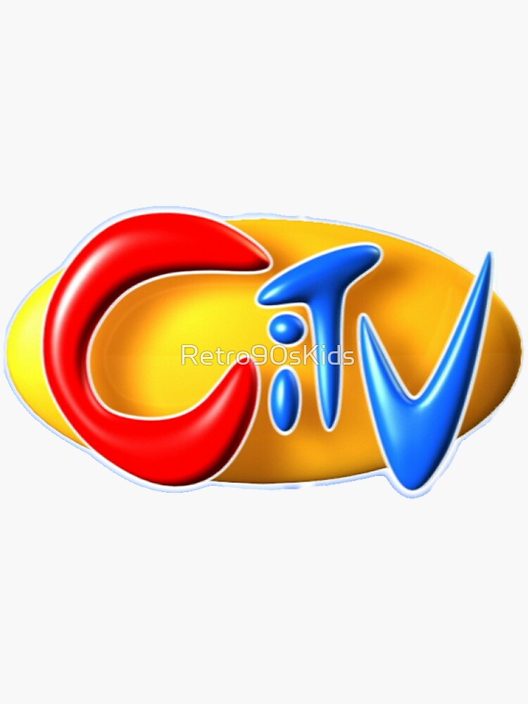 "CITV 1998 - 2003 Logo" Sticker for Sale by Retro90sKids | Redbubble