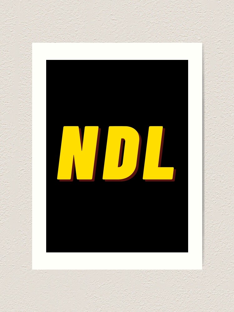 "NDL Merch" Art Print for Sale by TeensArts | Redbubble