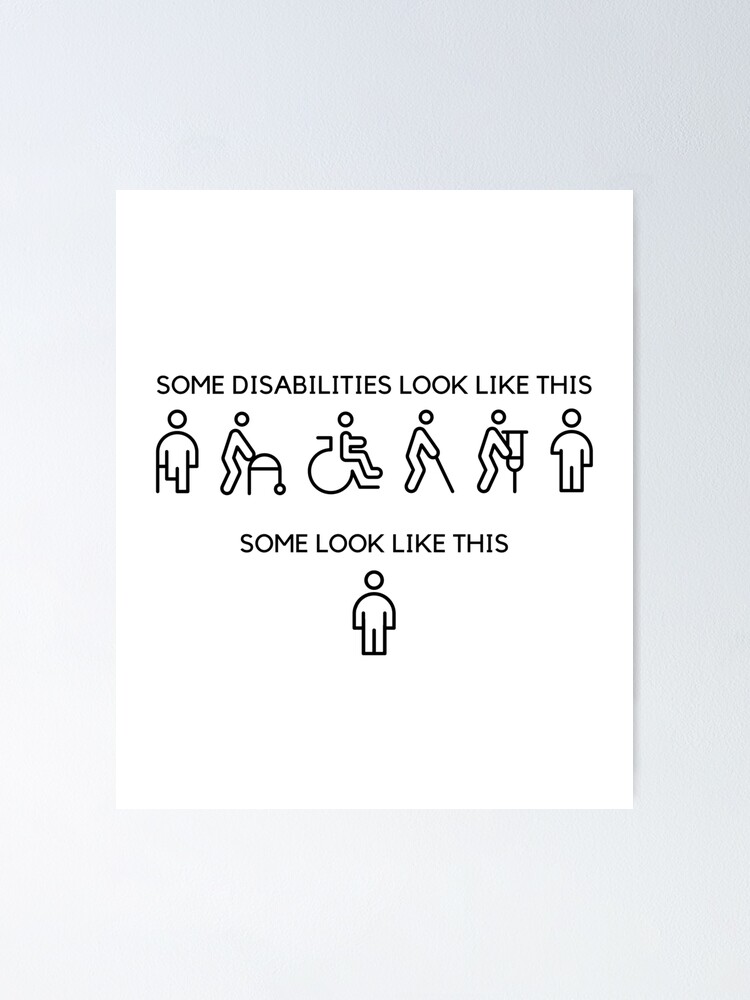 "Some disabilities look like this - Invisible Disability Awareness ...