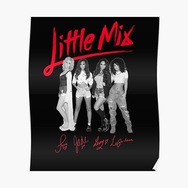 "Little Mix Fan Art" Poster by MissyArt | Redbubble