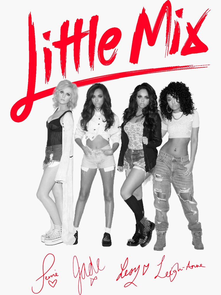 "Little Mix Fan Art" Sticker for Sale by MissyArt | Redbubble
