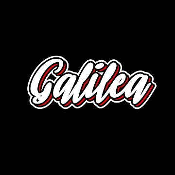 "Galilea first name - hand lettering design" Sticker by sulies | Redbubble