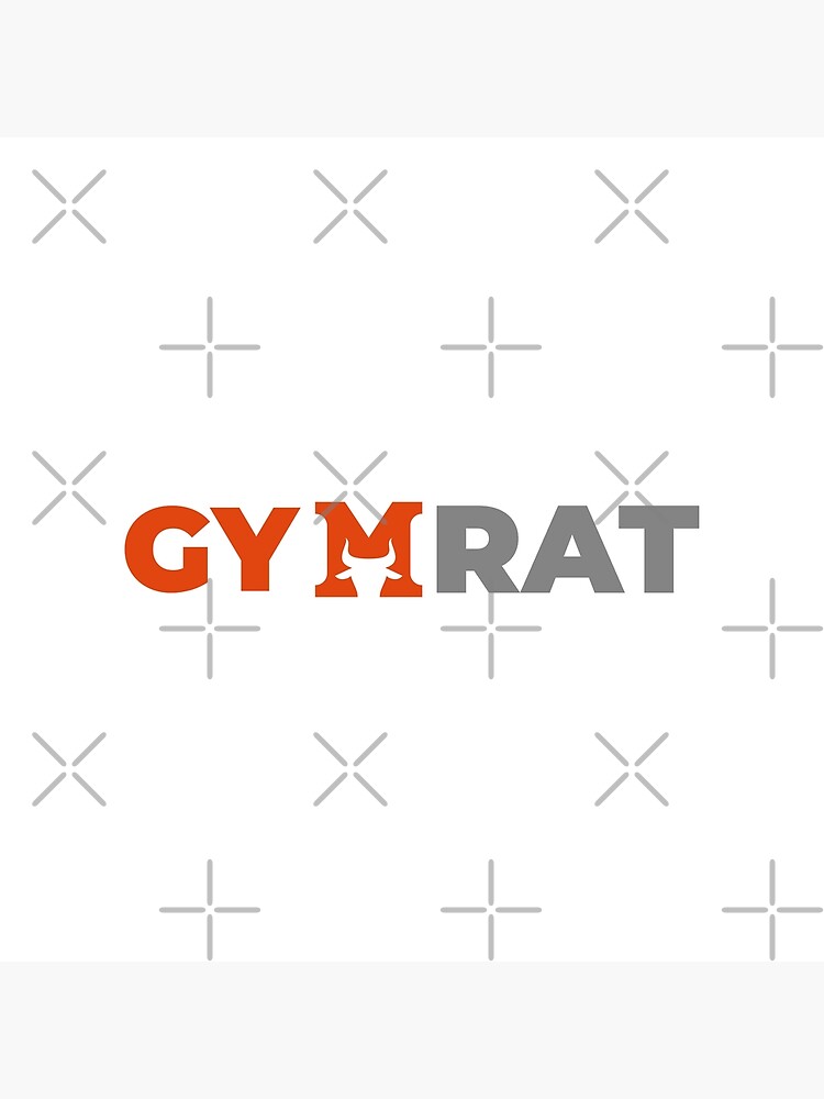 "Gym Rat" Poster for Sale by Fitness-Passion | Redbubble