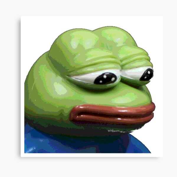 Pepe The Frog Canvas Prints | Redbubble