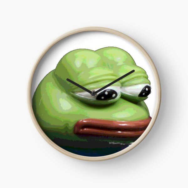 Pepe Frog Clocks | Redbubble