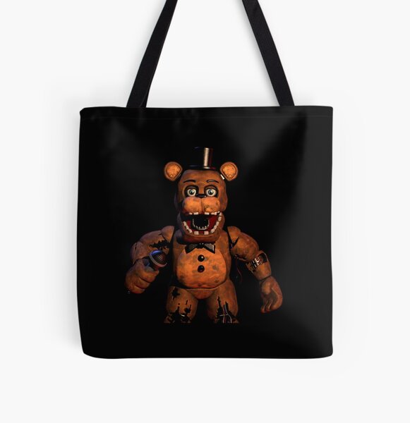 "FNAF - FIVE NIGHTS AT FREDDY'S - FREDDY FAZBEAR " Tote Bag for Sale by ...