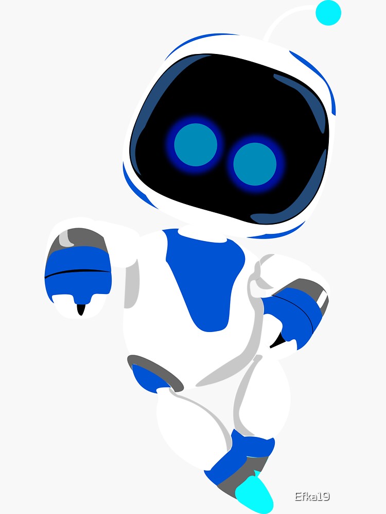 Sticker « Astrobot », par Efka19 | Redbubble