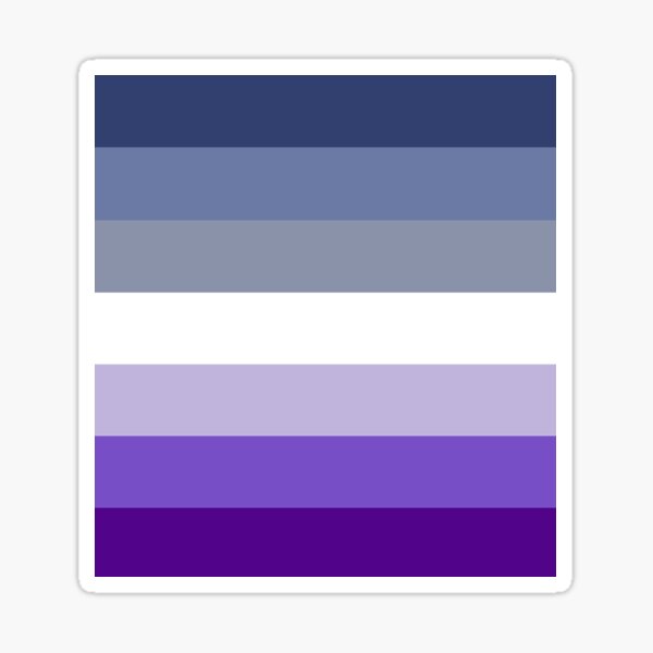 Butch Lesbian Pride Large Flag Print Sticker For Sale By Simplypride