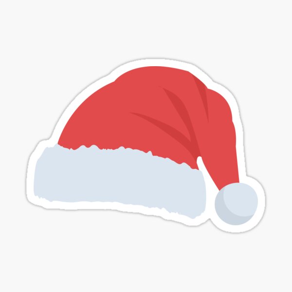 "Christmas hat" Sticker by wirds202013 | Redbubble