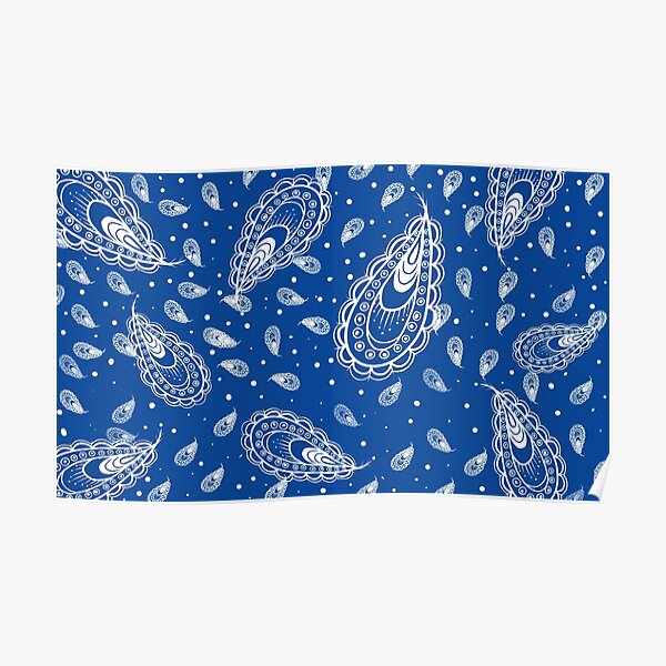 "Crip Gang style paisley print,streetwear,patterns,old school,hip hop ...