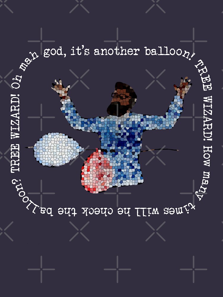 "Tree Wizard! (White Writing)" T-shirt for Sale by Kwack22 | Redbubble ...