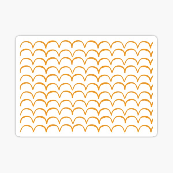 "Golden arches" Sticker by elbow-macaroni | Redbubble