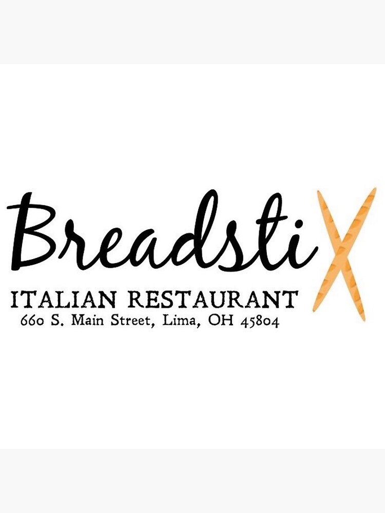 "Breadstix Logo" Sticker by gleefanjoelie | Redbubble