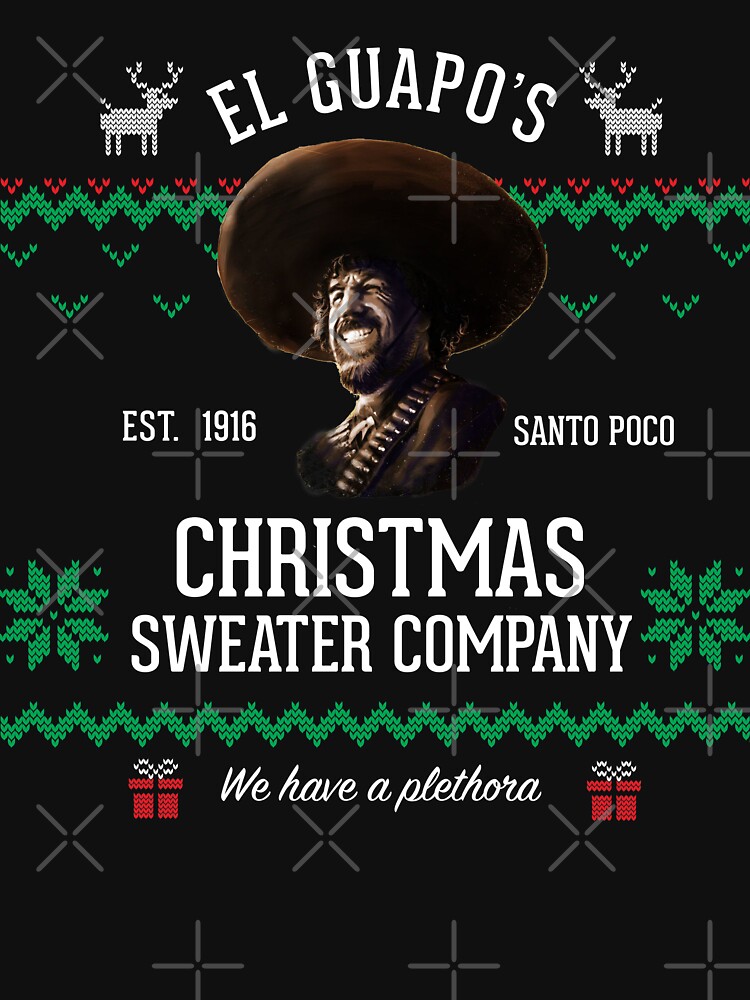El Guapo's Christmas Company Essential T-Shirt sold by Marmot Teal ...