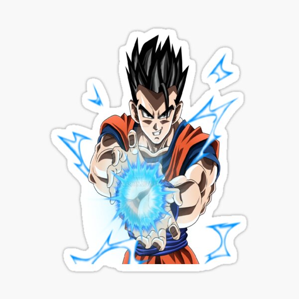 "Son Gohan" Sticker for Sale by scream1212 | Redbubble