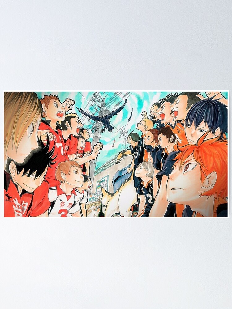 "karasuno team" Poster by brucewhile | Redbubble