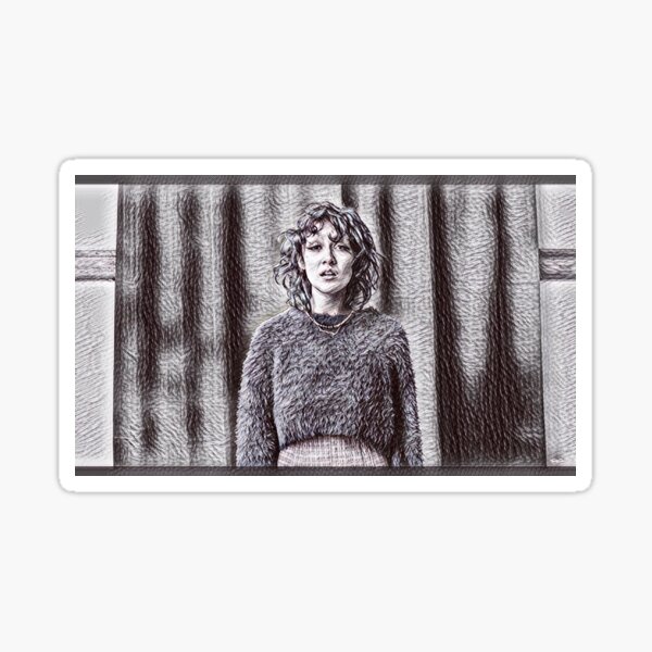 "Chloe Moriondo " Sticker for Sale by renakennings | Redbubble