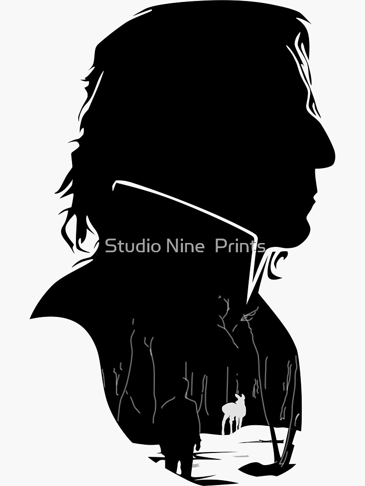 "Snape" Sticker for Sale by sararchive | Redbubble
