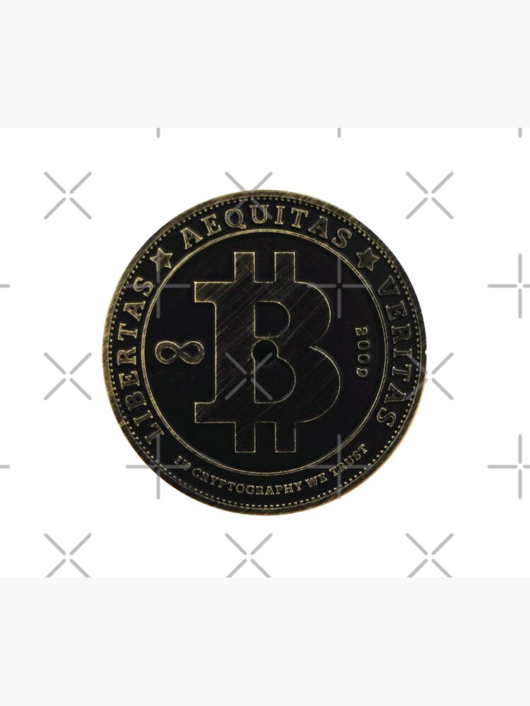 "Bitcoin Vintage Black Dial" Sticker for Sale by Sozopetguy | Redbubble