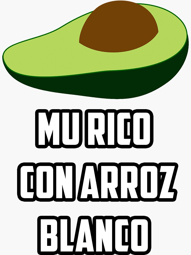 " Avocado potasio real food meme" Sticker by Anitalm | Redbubble