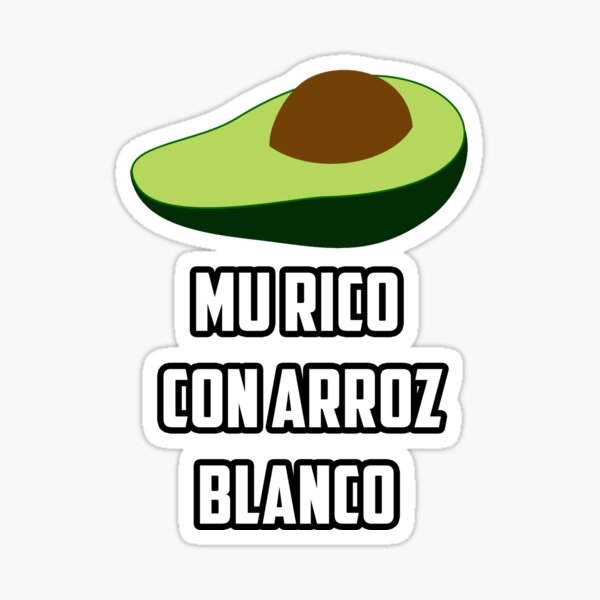 " Avocado potasio real food meme" Sticker by Anitalm | Redbubble