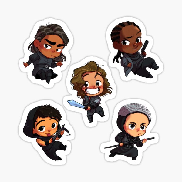 "OCS Gang" Sticker by Karasquare | Redbubble