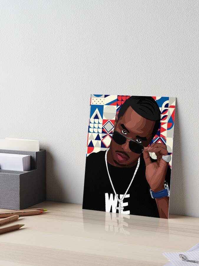 "P DIDDY" Art Board Print for Sale by khenzie07 | Redbubble