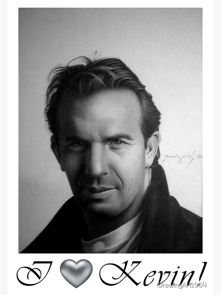 "I LOVE KEVIN!" Sticker for Sale by DrawingArt1964 | Redbubble