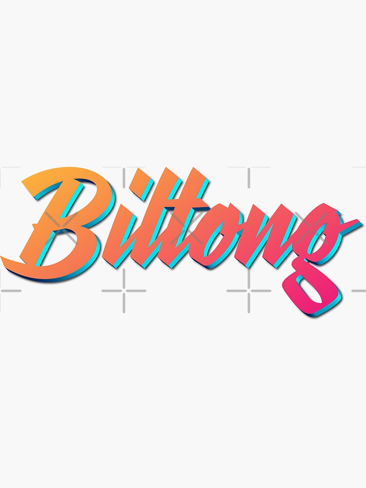 "Biltong" Sticker by arendbotha | Redbubble