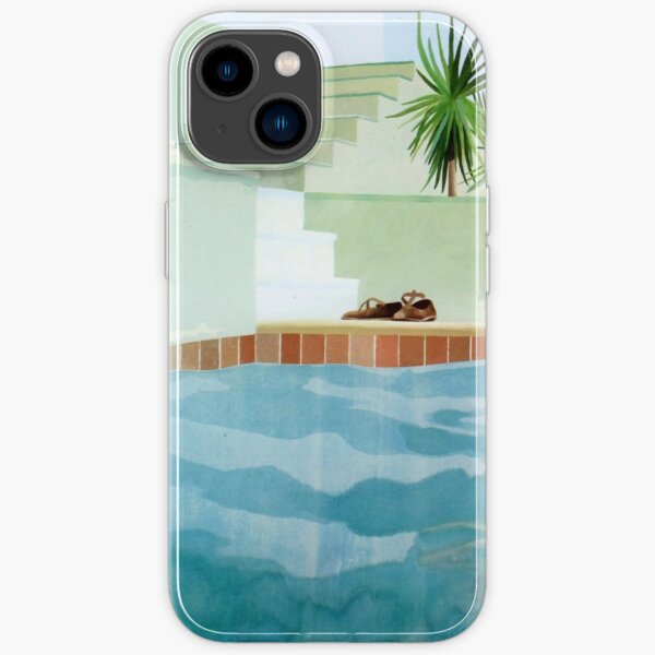 "david hockney pool and steps" iPhone Case for Sale by RalphNadel ...