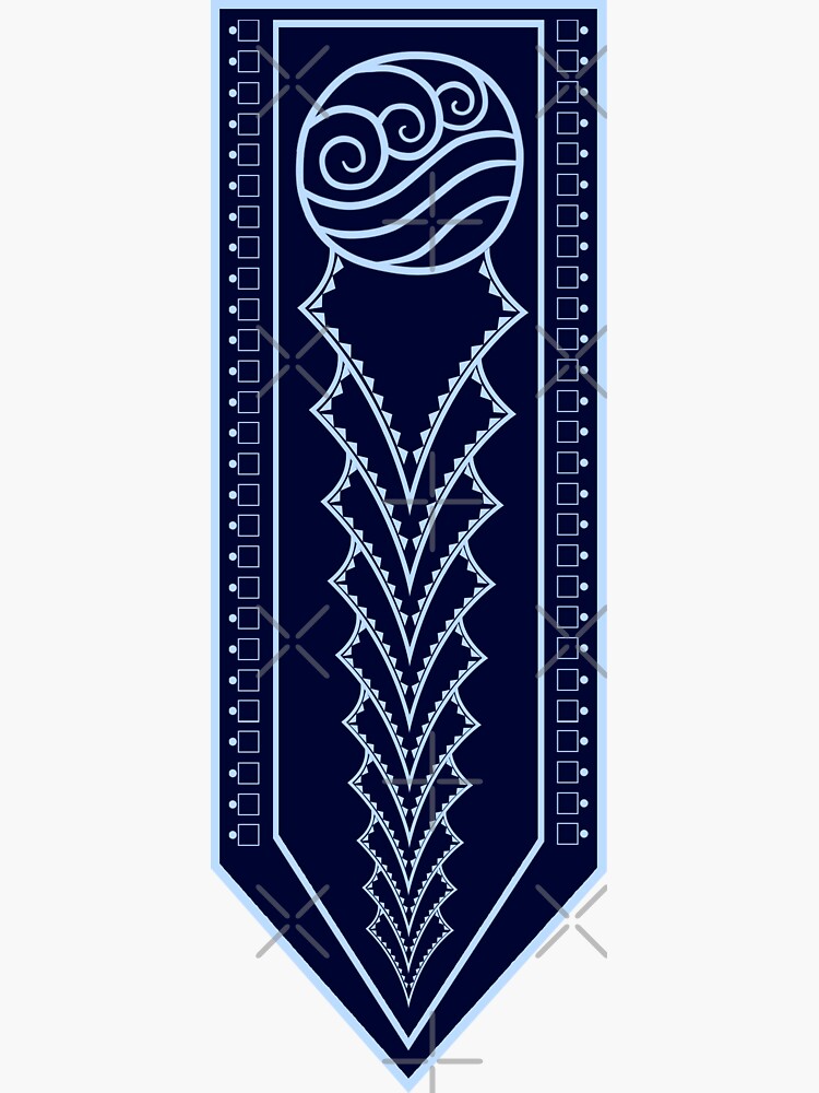 "Watertribe Banner Waterbending Waterbender" Sticker for Sale by ...