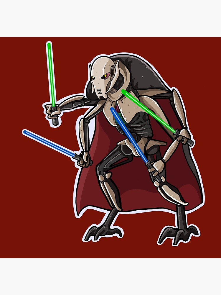 "General Grievous chibi" Art Print for Sale by ToriP1999 | Redbubble