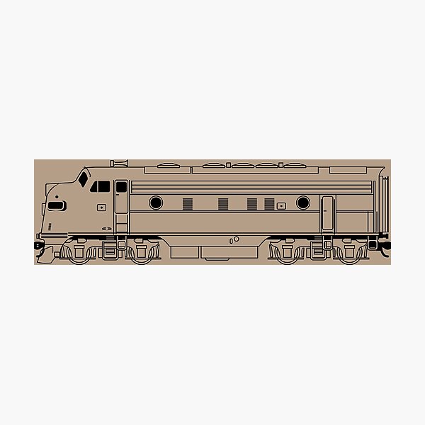 Emd Locomotive Photographic Prints Redbubble