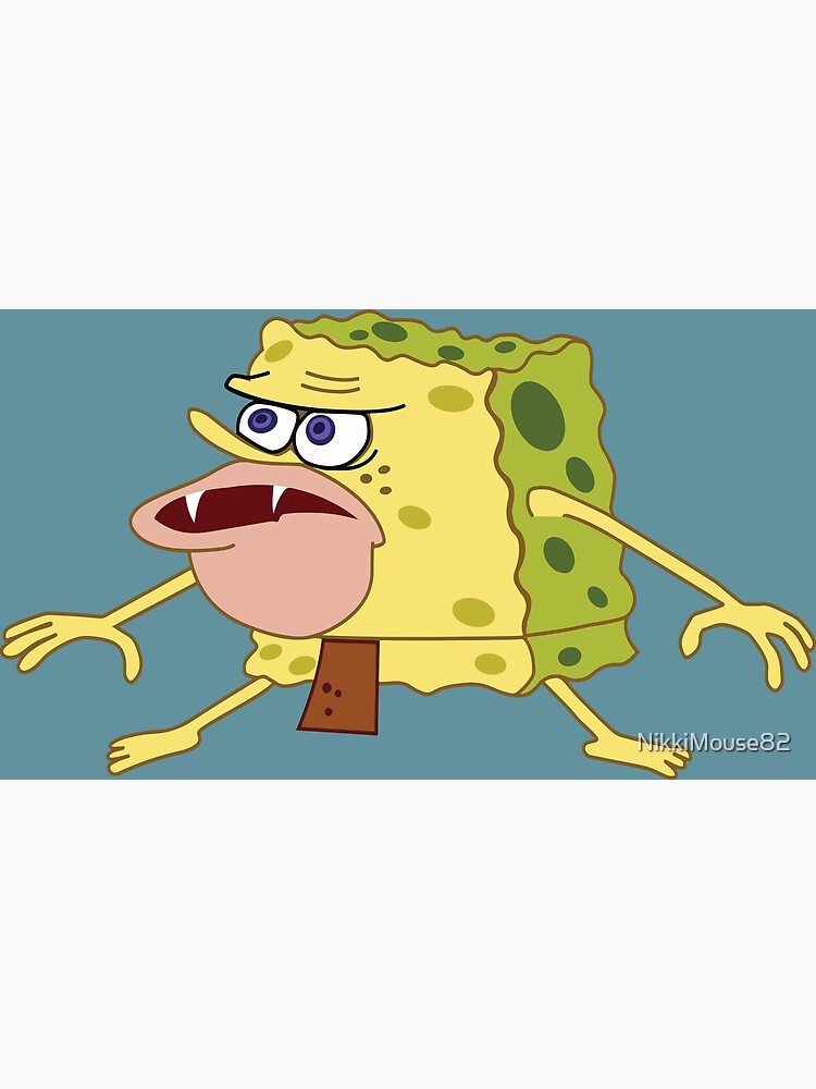 "SpongeGar - Spongebob" Art Print by NikkiMouse82 | Redbubble