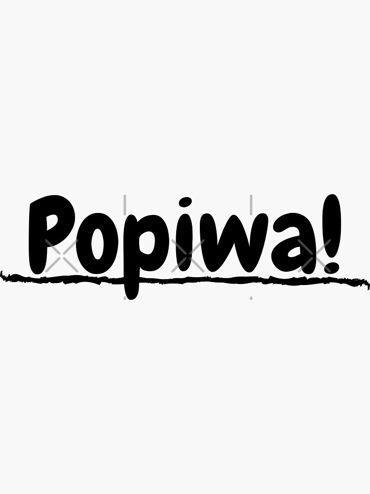 Pegatina «Popiwa popi vs wawawa dominican republic» de SiempreViajero ...