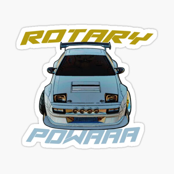 "rotary,pandem body, RX7 Fc for JDM fans " Sticker for Sale by ...