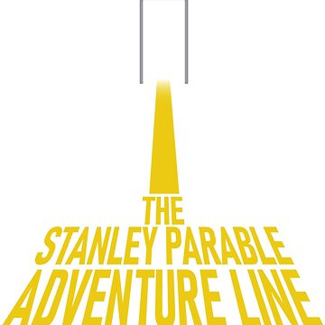 "The Stanley Parable Adventure Line" Sticker for Sale by corallreeff ...