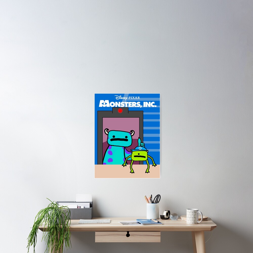 "Goober Monsters, Inc poster" Poster by MrMeowser | Redbubble