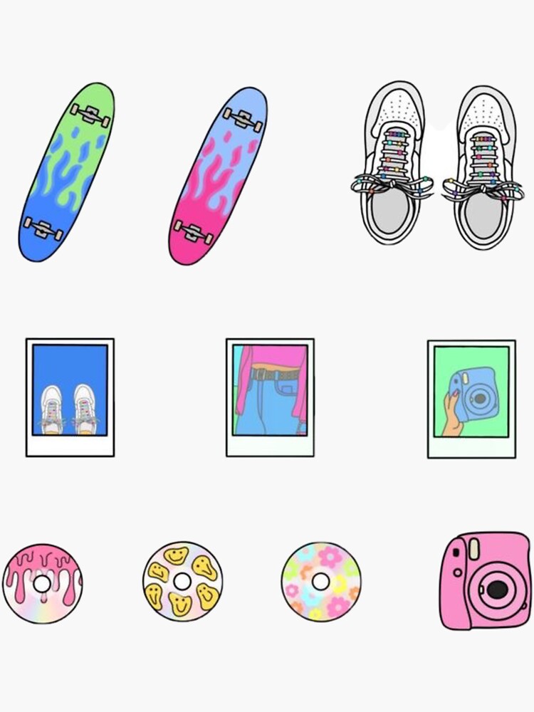 "Indie Sticker Pack" Sticker for Sale by sxturns | Redbubble