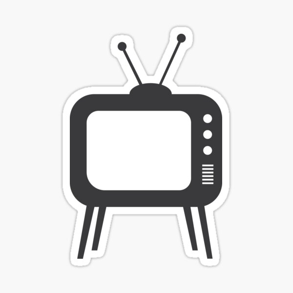 "Retro Tv" Sticker for Sale by MattBarnett | Redbubble