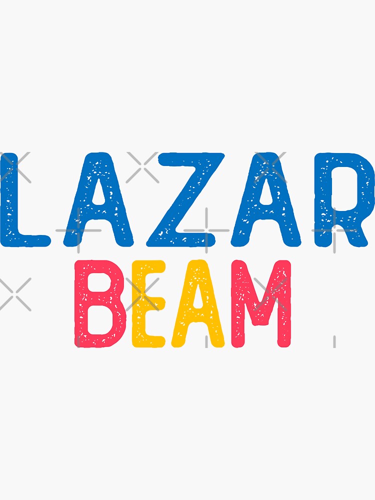 "lazarbeam" Sticker by abdou92 | Redbubble