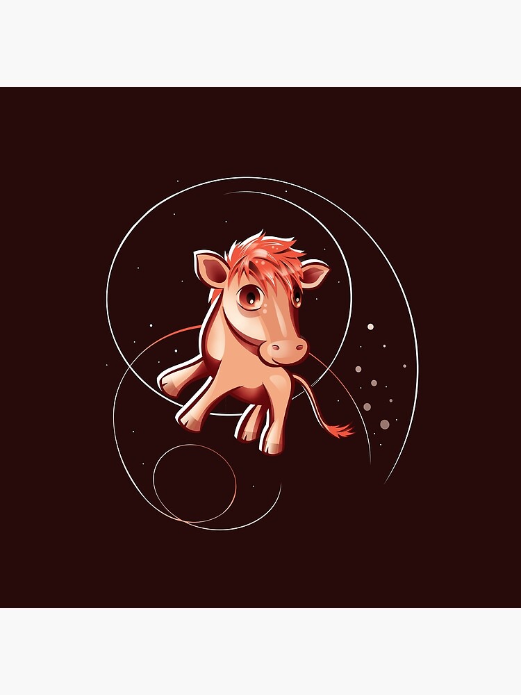 "ANIME CALF" Poster for Sale by NOSYMICE | Redbubble