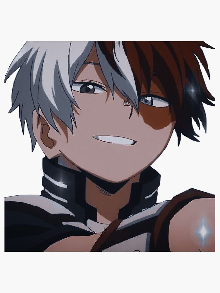 "Todoroki Shoto Sparkles" Sticker for Sale by shotostickers | Redbubble